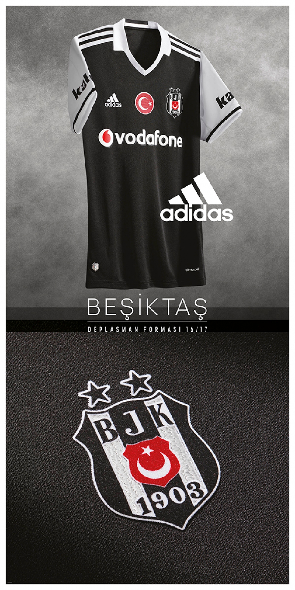 2016/17 adidas Beşiktaş Formaları